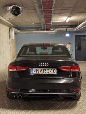 Black Audi A3 2017 in Vilnius, with an engine capacity of 1.50 L and mileage of 165 thousand km for 13000 €, photo 5 on AUTOMOTO.COM.LV