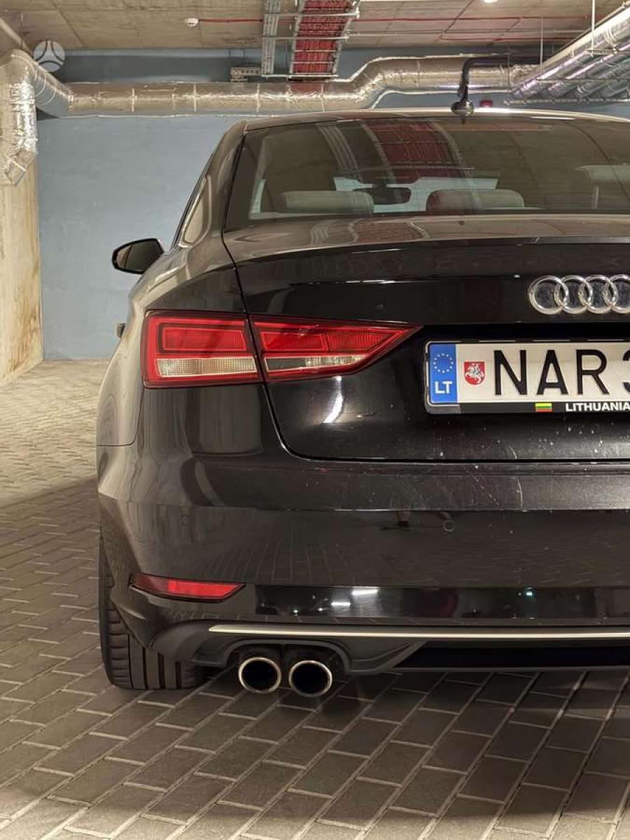 Black Audi A3 2017 in Vilnius, with an engine capacity of 1.50 L and mileage of 165 thousand km for 13000 €, photo 6 on AUTOMOTO.COM.LV