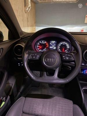 Black Audi A3 2017 in Vilnius, with an engine capacity of 1.50 L and mileage of 165 thousand km for 13000 €, photo 12 on AUTOMOTO.COM.LV