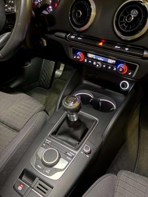 Black Audi A3 2017 in Vilnius, with an engine capacity of 1.50 L and mileage of 165 thousand km for 13000 €, photo 18 on AUTOMOTO.COM.LV