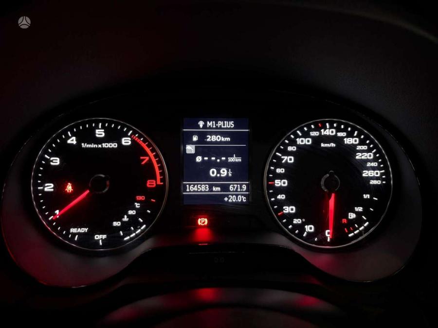 Black Audi A3 2017 in Vilnius, with an engine capacity of 1.50 L and mileage of 165 thousand km for 13000 €, photo 22 on AUTOMOTO.COM.LV