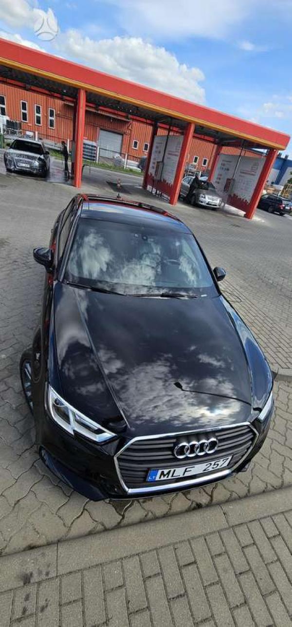 Melns Audi A3 2018 Kauņa, ar dzinēja tilpumu 1.98 L un nobraukumu 110 tūkst. km par 14900 €, foto 8 vietnē AUTOMOTO.COM.LV