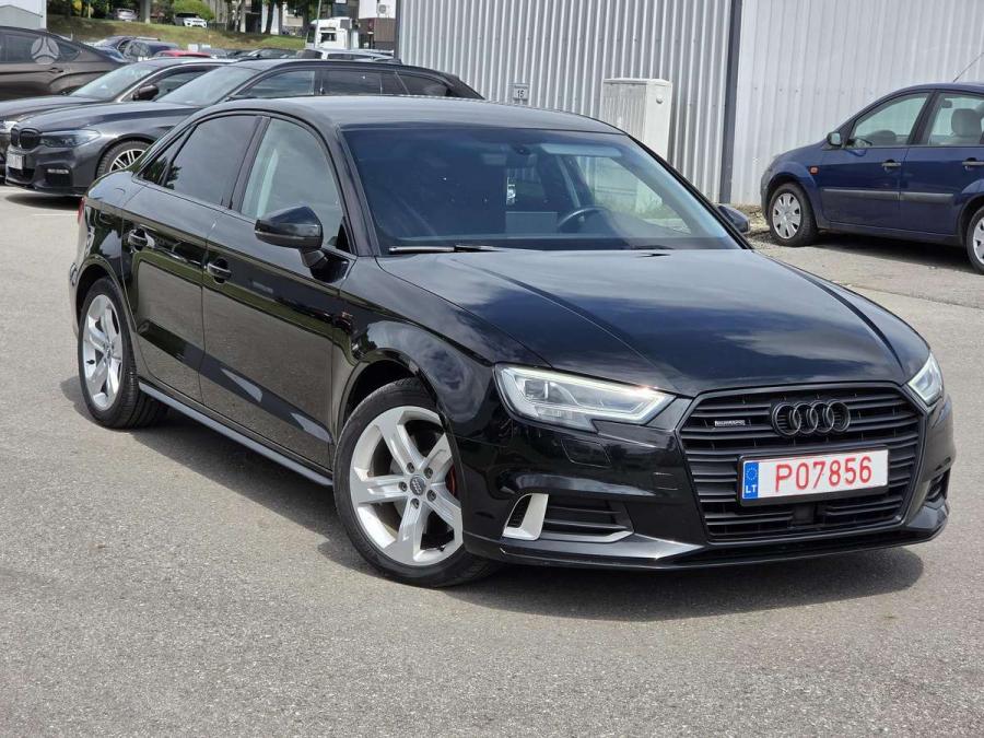 Melns Audi A3 2018 Jonava, ar dzinēja tilpumu 2.00 L un nobraukumu 207 tūkst. km par 15100 €, foto 6 vietnē AUTOMOTO.COM.LV