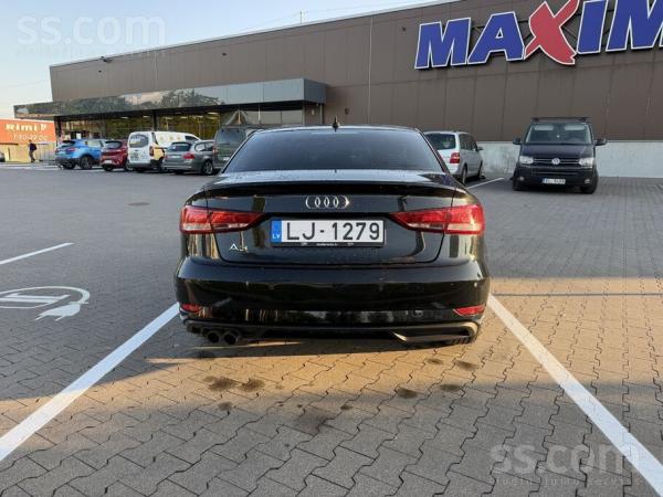Melns Audi A3 2018 Rīga, ar dzinēja tilpumu 1.50 L un nobraukumu 126 tūkst. km par 12990 €, foto 9 vietnē AUTOMOTO.COM.LV