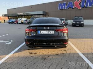 Black Audi A3 2018 in Riga, with an engine capacity of 1.50 L and mileage of 126 thousand km for 12990 €, photo 10 on AUTOMOTO.COM.LV