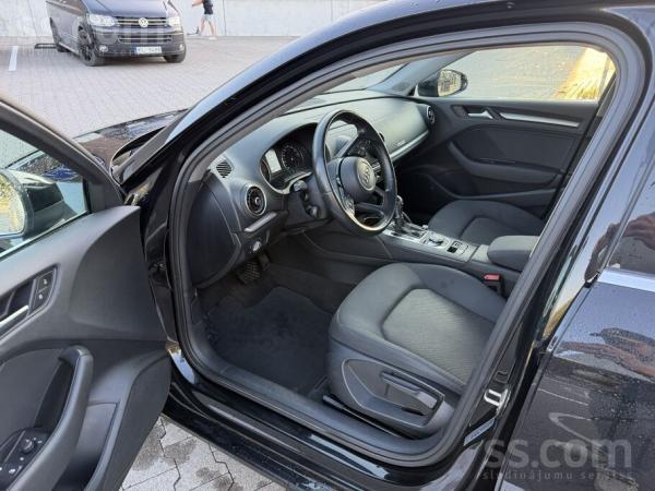 Melns Audi A3 2018 Rīga, ar dzinēja tilpumu 1.50 L un nobraukumu 126 tūkst. km par 12990 €, foto 10 vietnē AUTOMOTO.COM.LV
