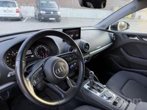 Black Audi A3 2018 in Riga, with an engine capacity of 1.50 L and mileage of 126 thousand km for 12990 €, photo 12 on AUTOMOTO.COM.LV