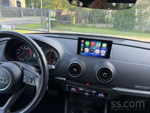 Black Audi A3 2018 in Riga, with an engine capacity of 1.50 L and mileage of 126 thousand km for 12990 €, photo 15 on AUTOMOTO.COM.LV