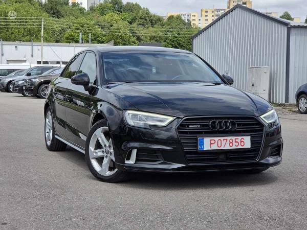 Melns Audi A3 2018 Jonava, ar dzinēja tilpumu 2.00 L un nobraukumu 207 tūkst. km par 14650 €, foto 1 vietnē AUTOMOTO.COM.LV