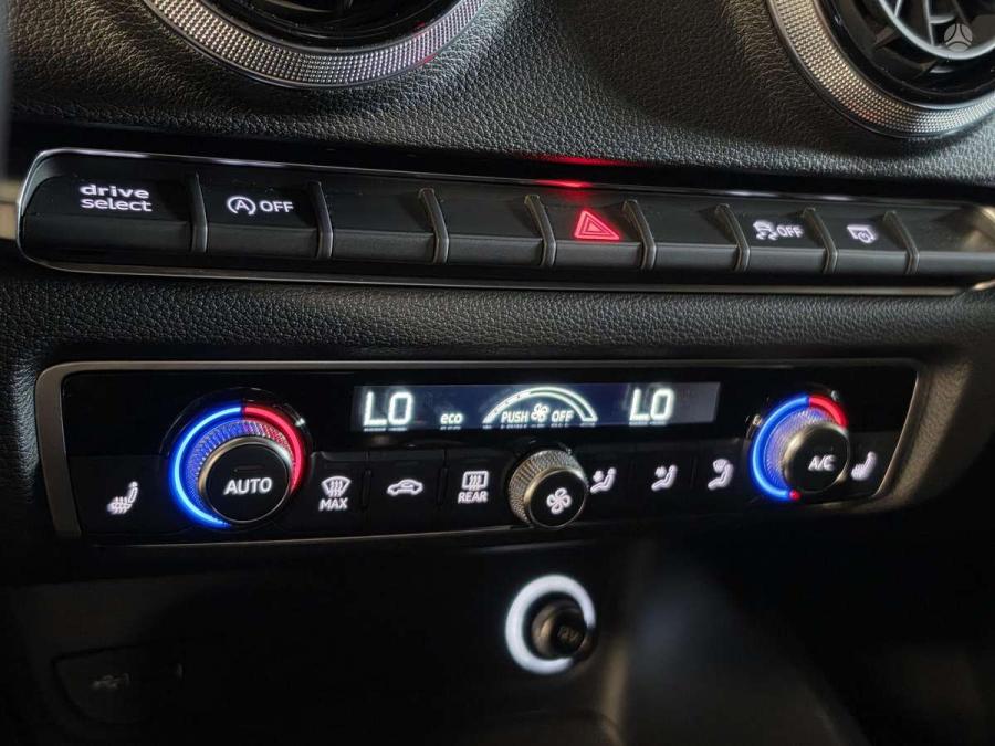 Melns Audi A3 2018 Jonava, ar dzinēja tilpumu 2.00 L un nobraukumu 207 tūkst. km par 14650 €, foto 36 vietnē AUTOMOTO.COM.LV