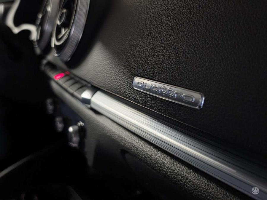 Melns Audi A3 2018 Jonava, ar dzinēja tilpumu 2.00 L un nobraukumu 207 tūkst. km par 14650 €, foto 38 vietnē AUTOMOTO.COM.LV