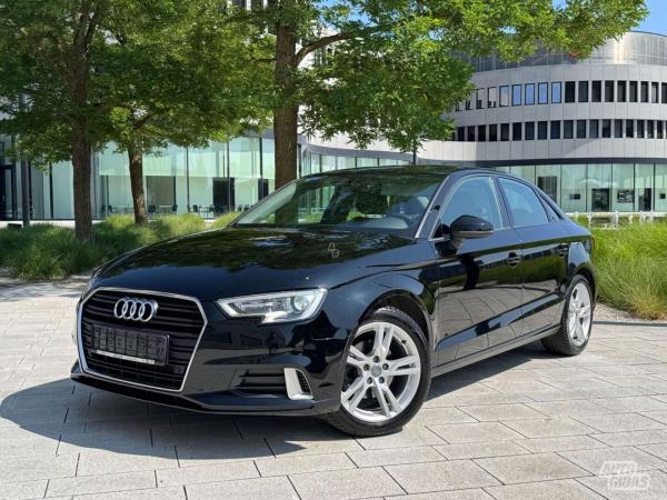 Black Audi A3 2019 in Kaunas, with an engine capacity of 1.50 L and mileage of 53 thousand km for 21669 €, photo 3 on AUTOMOTO.COM.LV