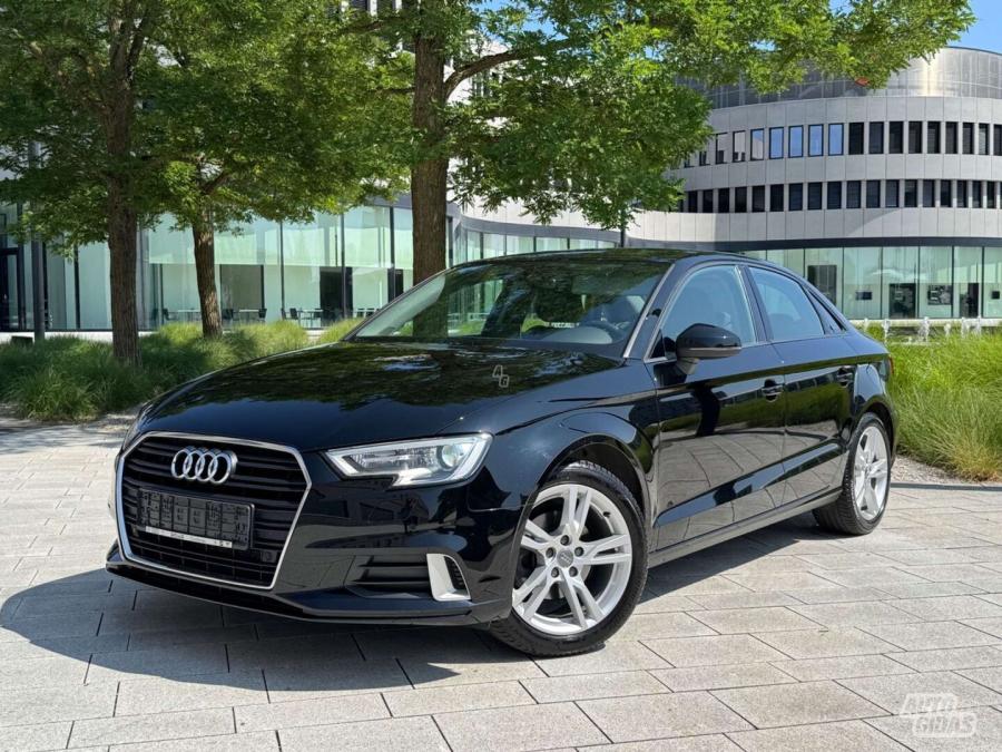 Black Audi A3 2019 in Kaunas, with an engine capacity of 1.50 L and mileage of 53 thousand km for 21669 €, photo 3 on AUTOMOTO.COM.LV