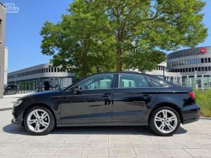 Black Audi A3 2019 in Kaunas, with an engine capacity of 1.50 L and mileage of 53 thousand km for 21669 €, photo 4 on AUTOMOTO.COM.LV