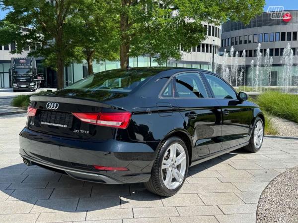 Black Audi A3 2019 in Kaunas, with an engine capacity of 1.50 L and mileage of 53 thousand km for 21669 €, photo 6 on AUTOMOTO.COM.LV