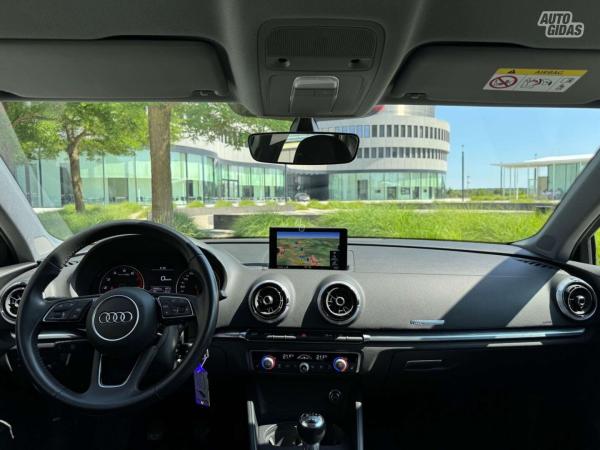 Black Audi A3 2019 in Kaunas, with an engine capacity of 1.50 L and mileage of 53 thousand km for 21669 €, photo 10 on AUTOMOTO.COM.LV
