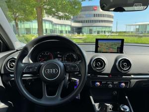 Black Audi A3 2019 in Kaunas, with an engine capacity of 1.50 L and mileage of 53 thousand km for 21669 €, photo 11 on AUTOMOTO.COM.LV
