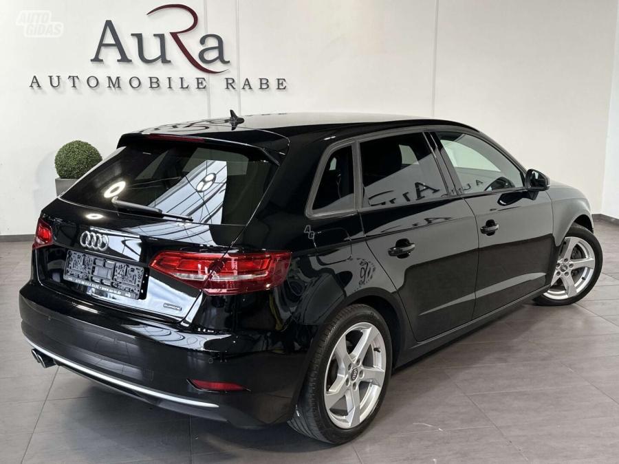 Black Audi A3 2019 in Kaunas, with an engine capacity of 2.00 L and mileage of 100 thousand km for 24922 €, photo 5 on AUTOMOTO.COM.LV