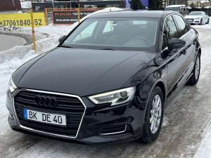 Melns Audi A3 2019 Viļņa, ar dzinēja tilpumu 1.00 L un nobraukumu 85 tūkst. km par 15000 €, foto  vietnē AUTOMOTO.COM.LV