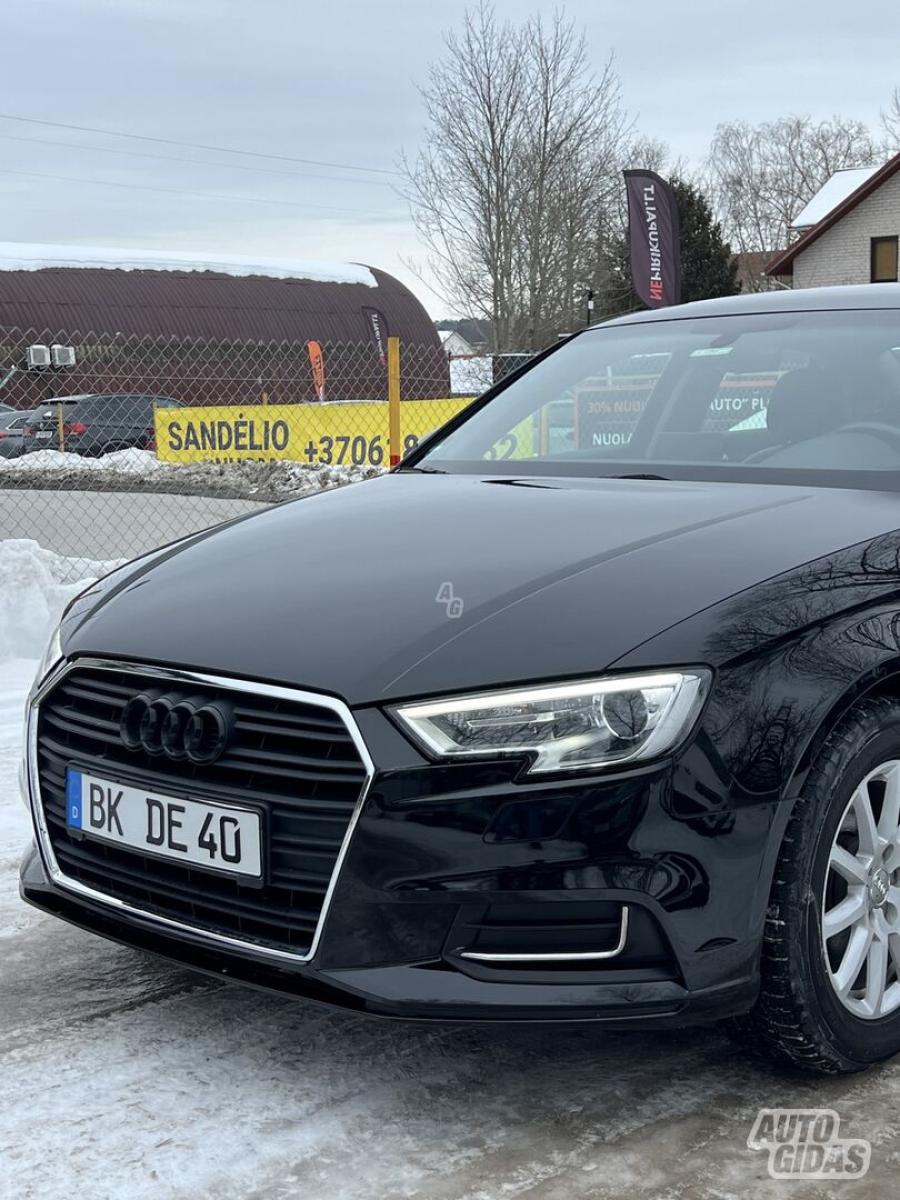 Melns Audi A3 2019 Viļņa, ar dzinēja tilpumu 1.00 L un nobraukumu 85 tūkst. km par 15000 €, foto 2 vietnē AUTOMOTO.COM.LV