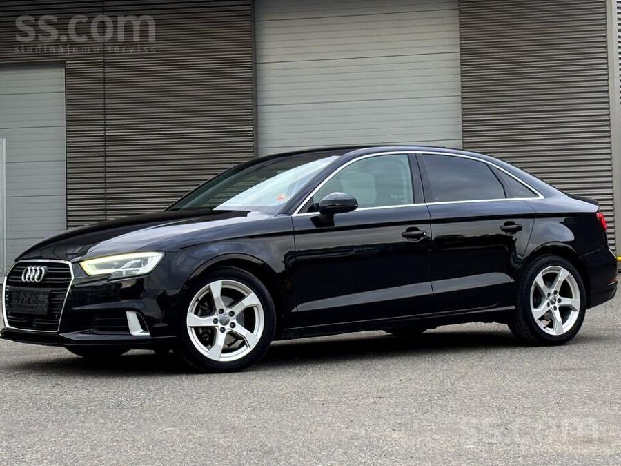 Black Audi A3 2019 in Riga, with an engine capacity of 1.60 L and mileage of 229 thousand km for 13950 €, photo 3 on AUTOMOTO.COM.LV
