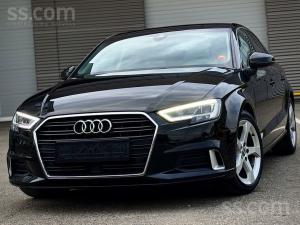 Black Audi A3 2019 in Riga, with an engine capacity of 1.60 L and mileage of 229 thousand km for 13950 €, photo 5 on AUTOMOTO.COM.LV