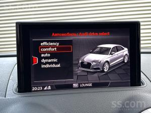 Black Audi A3 2019 in Riga, with an engine capacity of 1.60 L and mileage of 229 thousand km for 13950 €, photo 21 on AUTOMOTO.COM.LV