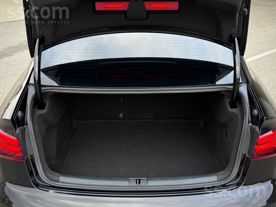 Black Audi A3 2019 in Riga, with an engine capacity of 1.60 L and mileage of 229 thousand km for 13950 €, photo 30 on AUTOMOTO.COM.LV
