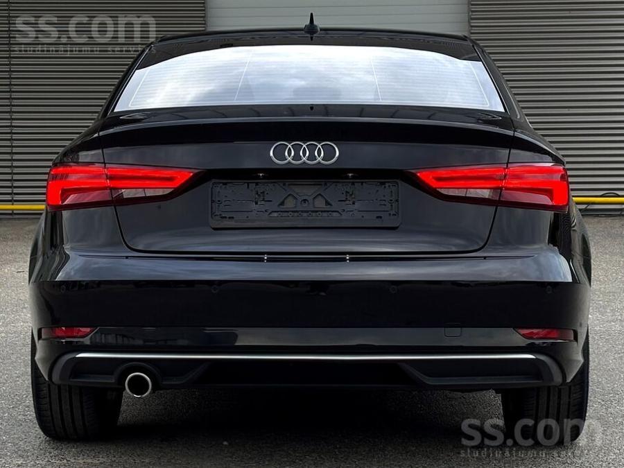 Black Audi A3 2019 in Riga, with an engine capacity of 1.60 L and mileage of 229 thousand km for 13950 €, photo 33 on AUTOMOTO.COM.LV