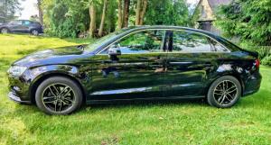 Black Audi A3 2019 in Vilnius, with an engine capacity of 1.50 L and mileage of 150 thousand km for 13999 €, photo  on AUTOMOTO.COM.LV