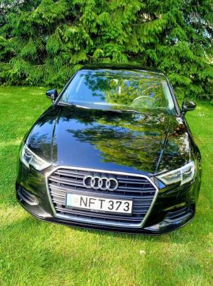 Black Audi A3 2019 in Vilnius, with an engine capacity of 1.50 L and mileage of 150 thousand km for 13999 €, photo 3 on AUTOMOTO.COM.LV