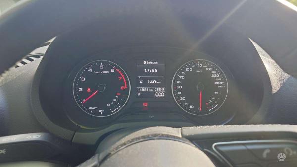 Черный Ауди А3 2019 в Вильнюс, объемом двигателя 1.50 л и пробегом 150 тыс. км за 13999 €, фото 6 на AUTOMOTO.COM.LV