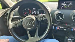 Black Audi A3 2019 in Vilnius, with an engine capacity of 1.50 L and mileage of 150 thousand km for 13999 €, photo 8 on AUTOMOTO.COM.LV