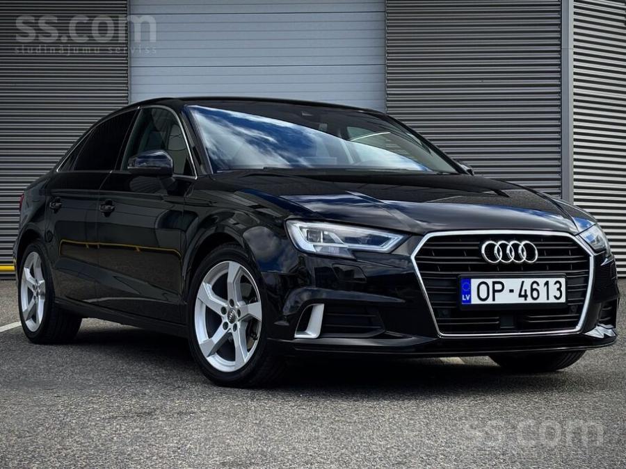 Black Audi A3 2019 in Riga, with an engine capacity of 1.60 L and mileage of 229 thousand km for 13500 €, photo 4 on AUTOMOTO.COM.LV