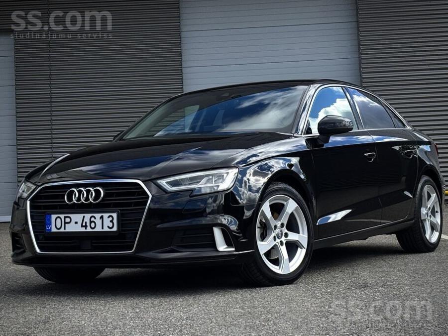 Black Audi A3 2019 in Riga, with an engine capacity of 1.60 L and mileage of 229 thousand km for 13500 €, photo 6 on AUTOMOTO.COM.LV