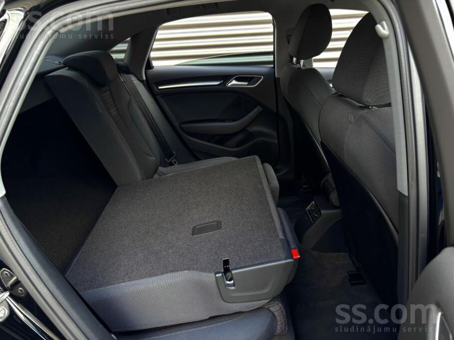 Black Audi A3 2019 in Riga, with an engine capacity of 1.60 L and mileage of 229 thousand km for 13500 €, photo 10 on AUTOMOTO.COM.LV