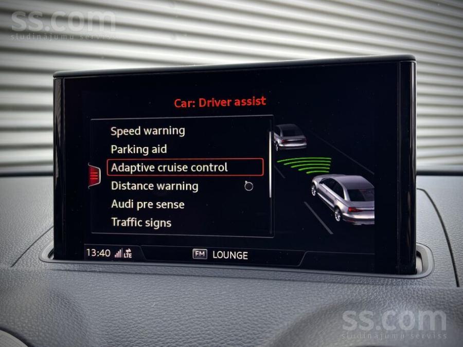 Black Audi A3 2019 in Riga, with an engine capacity of 1.60 L and mileage of 229 thousand km for 13500 €, photo 17 on AUTOMOTO.COM.LV