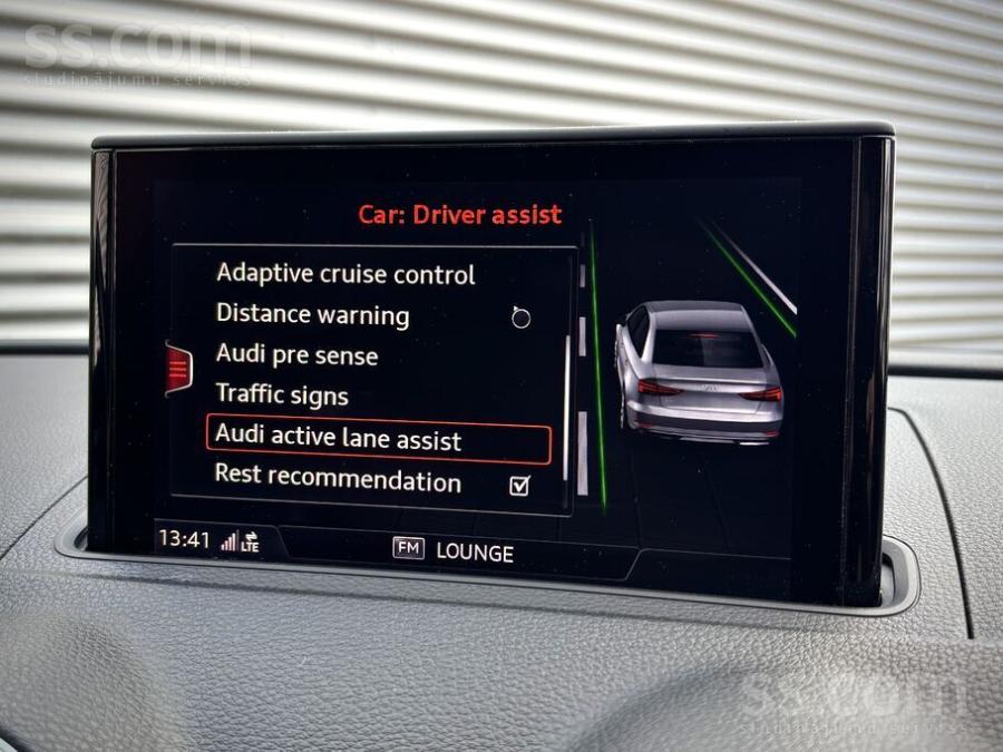 Black Audi A3 2019 in Riga, with an engine capacity of 1.60 L and mileage of 229 thousand km for 13500 €, photo 19 on AUTOMOTO.COM.LV