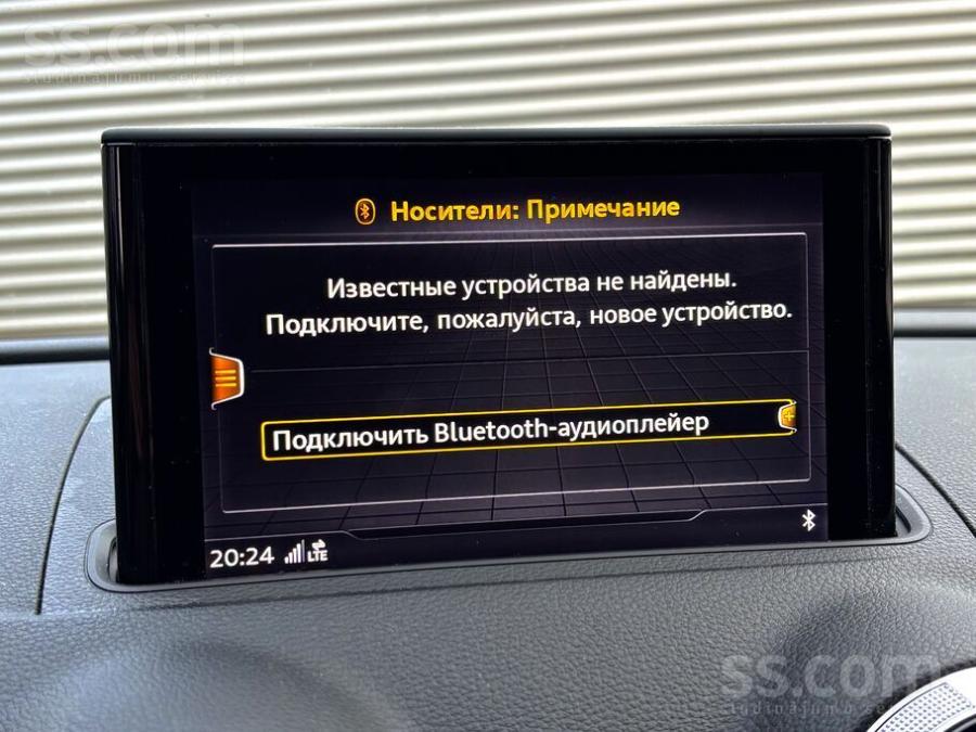 Black Audi A3 2019 in Riga, with an engine capacity of 1.60 L and mileage of 229 thousand km for 13500 €, photo 22 on AUTOMOTO.COM.LV
