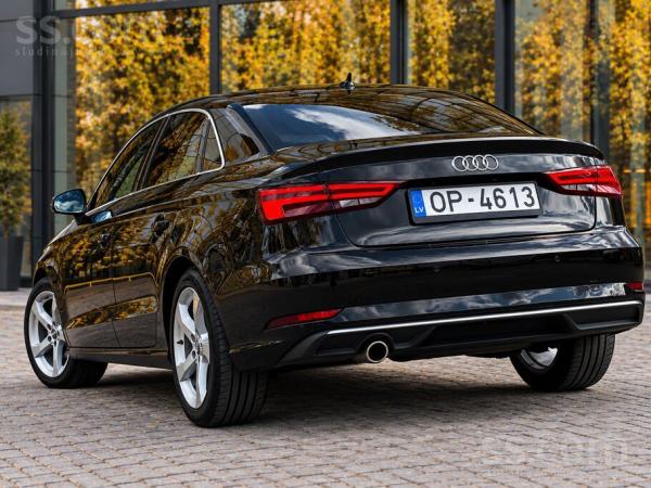 Black Audi A3 2019 in Riga, with an engine capacity of 1.60 L and mileage of 229 thousand km for 12900 €, photo 5 on AUTOMOTO.COM.LV
