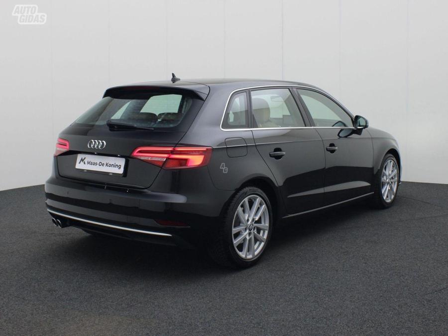 Black Audi A3 2020 in Kaunas, with an engine capacity of 1.50 L and mileage of 64 thousand km for 21564 €, photo 2 on AUTOMOTO.COM.LV