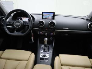 Black Audi A3 2020 in Kaunas, with an engine capacity of 1.50 L and mileage of 64 thousand km for 21564 €, photo 4 on AUTOMOTO.COM.LV