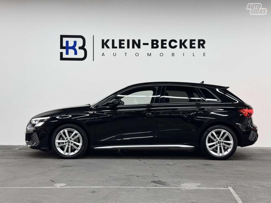 Black Audi A3 2020 in Kaunas, with an engine capacity of 1.50 L and mileage of 21 thousand km for 32690 €, photo 4 on AUTOMOTO.COM.LV