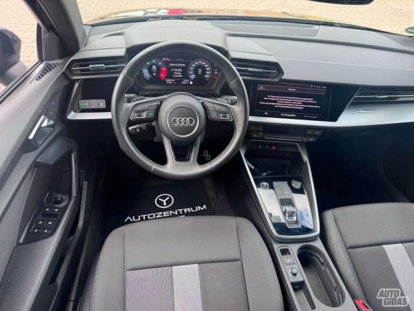 Black Audi A3 2020 in Kaunas, with an engine capacity of 2.00 L and mileage of 53 thousand km for 28819 €, photo 6 on AUTOMOTO.COM.LV