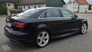 Black Audi A3 2020 in Kaunas, with an engine capacity of 0.00 L and mileage of 90 thousand km for 27845 €, photo 2 on AUTOMOTO.COM.LV