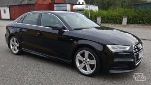 Black Audi A3 2020 in Kaunas, with an engine capacity of 0.00 L and mileage of 90 thousand km for 27845 €, photo 6 on AUTOMOTO.COM.LV