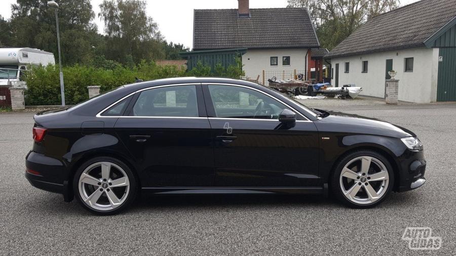 Black Audi A3 2020 in Kaunas, with an engine capacity of 0.00 L and mileage of 90 thousand km for 27845 €, photo 8 on AUTOMOTO.COM.LV