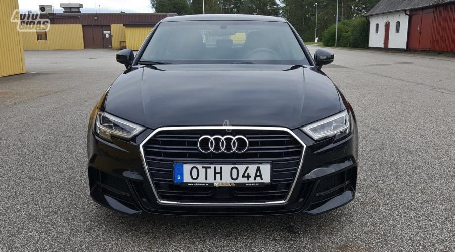 Black Audi A3 2020 in Kaunas, with an engine capacity of 0.00 L and mileage of 90 thousand km for 27845 €, photo 12 on AUTOMOTO.COM.LV