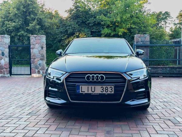 Melns Audi A3 2020 Viļņa, ar dzinēja tilpumu 1.50 L un nobraukumu 88 tūkst. km par 19000 €, foto 1 vietnē AUTOMOTO.COM.LV