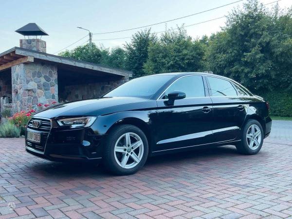 Melns Audi A3 2020 Viļņa, ar dzinēja tilpumu 1.50 L un nobraukumu 88 tūkst. km par 19000 €, foto 3 vietnē AUTOMOTO.COM.LV